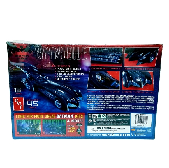 AMT | Other | Batmobile Batman Robin 997 Movie 125 Scale Model Skill ...